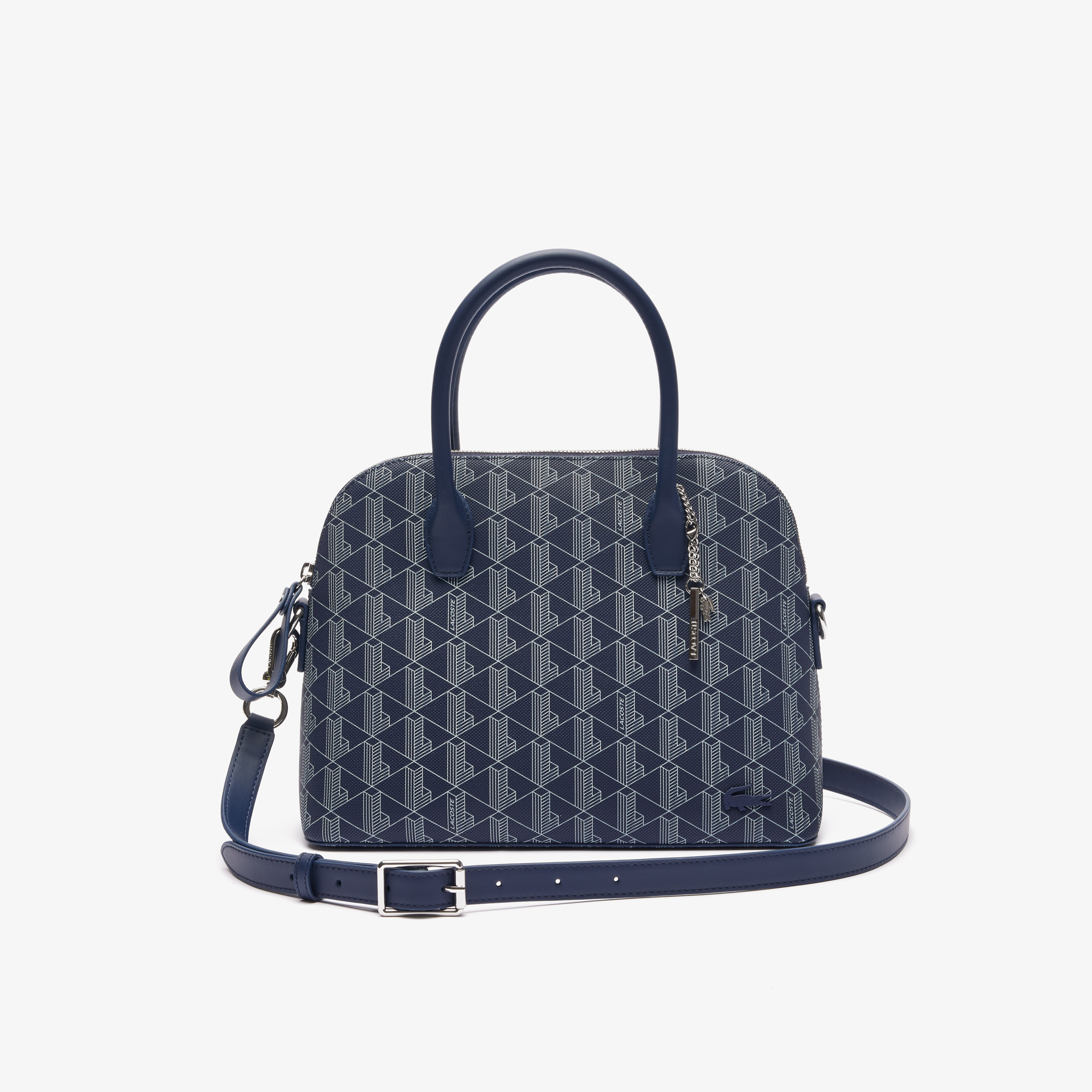 LACOSTE Sac a Main En cuir Enduit MONOGRAMME BUGATTI PMG